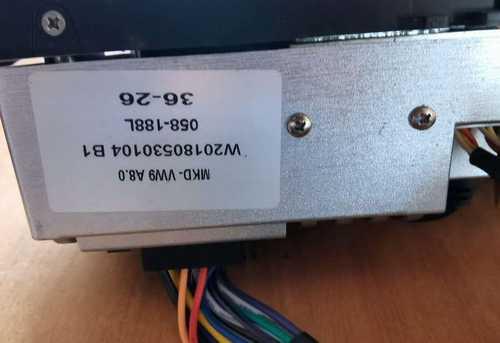Магнитола для Фольксваген Б6 андроид MKD-VW9 A 8.0