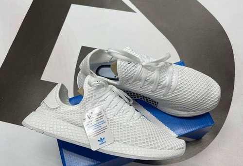 Кроссовки Adidas Deerupt 'Triple White', белые
