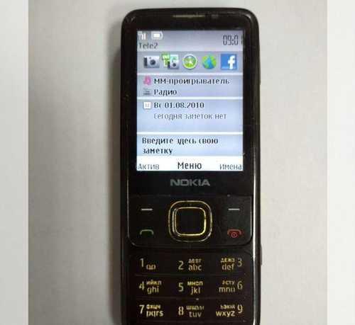 Телефон Nokia 6700c Черный Лот n 6