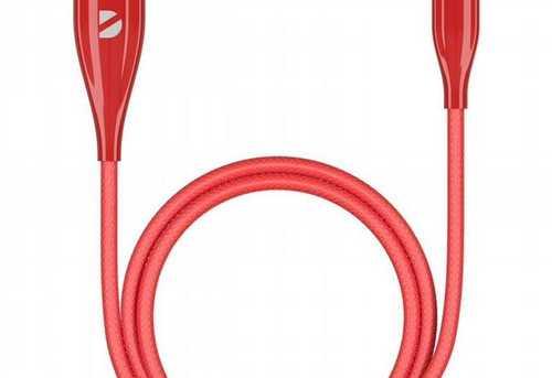 Кабель USB2.0 -Type C 1m красный Deppa #306181