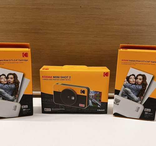 Kodak Mini Shot 2 Retro Bundle 60 Фотоаппарат