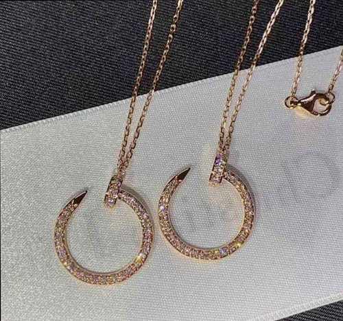 Cartier колье Juste un Clou 0,38ct