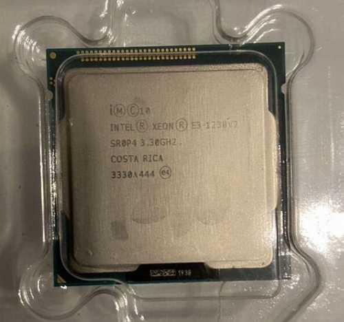 Процессор intel xeon e3 1230v2