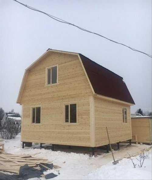 Каркасный дом 6х7 + мансарда