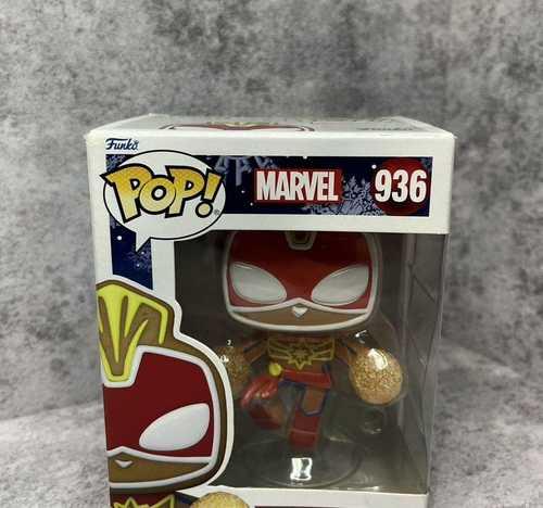 Funko pop Gingerbread Captain Marvel