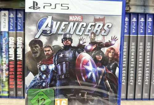 Новый - Marvel avengers ps5 - диск русс