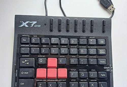 Игровая клавиатура X7 A4Tech X7-G100