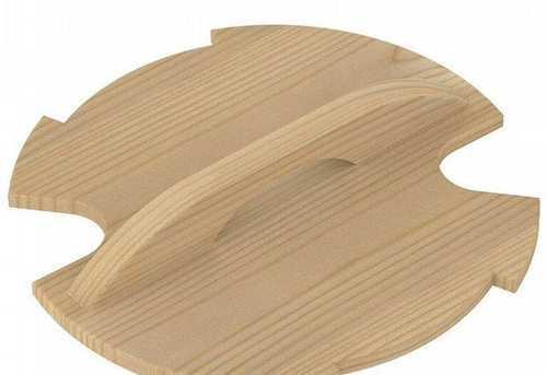 Крышка деревянная sawo для запарника