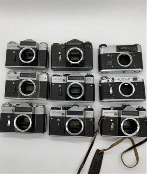 Советские фотоаппараты Zenit