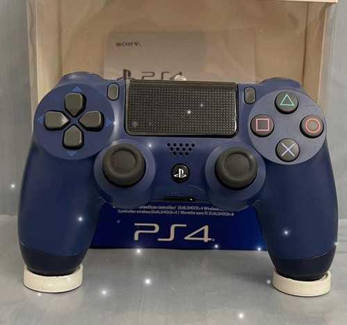 DualShock 4 V2 Геймпад темно-синий для PS4, пк