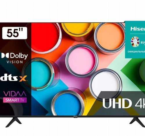 Телевизор Hisense 55 SmartTV 4K HDR wifi