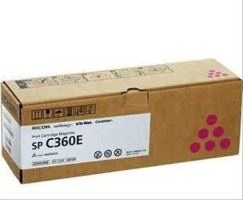 Ricoh Принт-картридж SP C360E малиновый SPC360/361