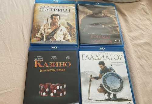 Blu ray диски Гладиатор,Казино,Патриот