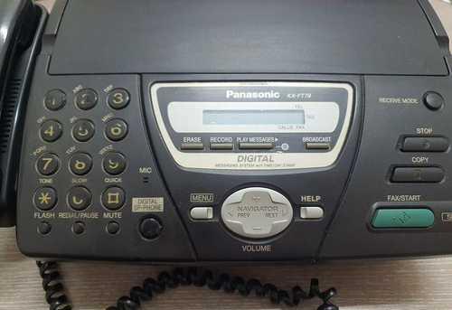 Panasonic KX-FT78 Телефон-факс