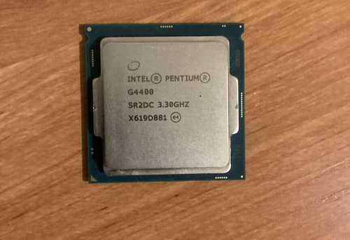 Процессор intel pentium g4400