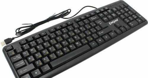 Клавиатура Exegate LY-331 (USB) чёрная