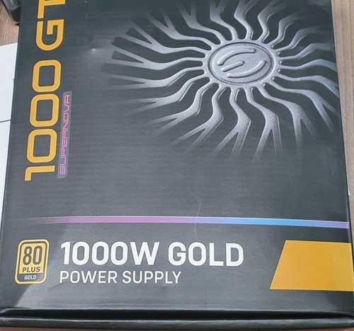 Блок питания evga 1000GT gold