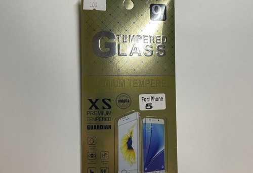 Защитное стекло iPhone 5, 5s, se