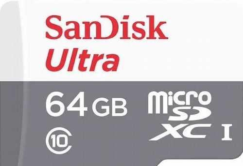 Карта памяти MicroSD 64 gb для доставки