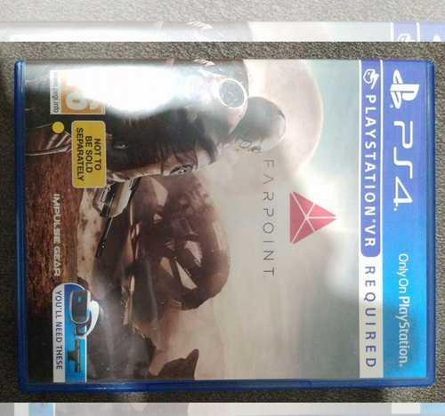 Диск на ps4 Farpoint