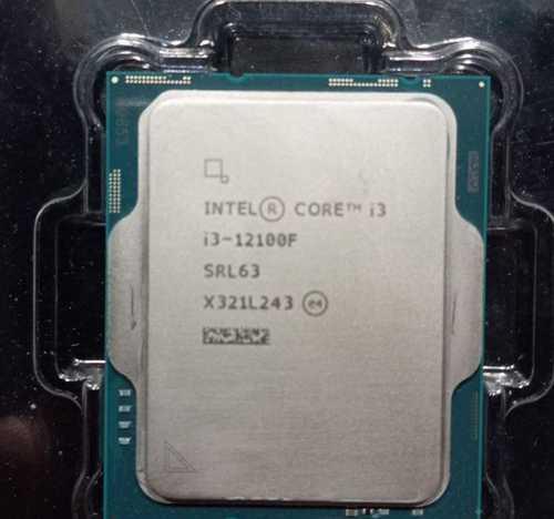 Процессор intel core i3 12100f