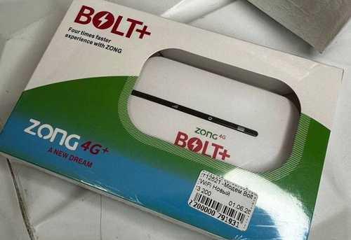 Wifi роутер Bolt+ Zong 4g+ Новый