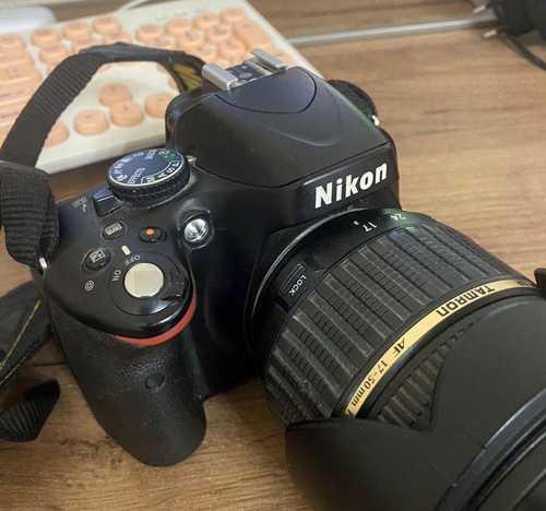 Фотоаппарат Nikon d 5100 и обьектив