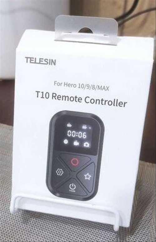 Пульт Wi-fi Telesin Т10 для GoPro 10, 9, 8, Max