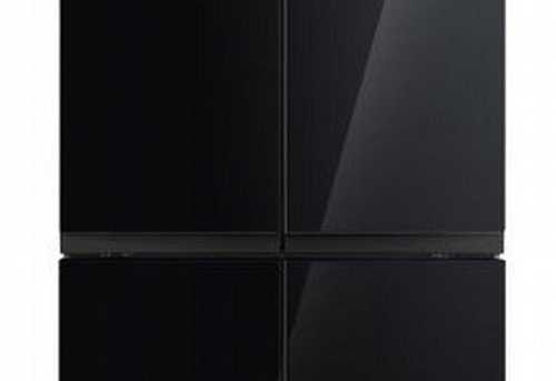 Холодильник Centek CT-1756 NF (черное стекло) Новы