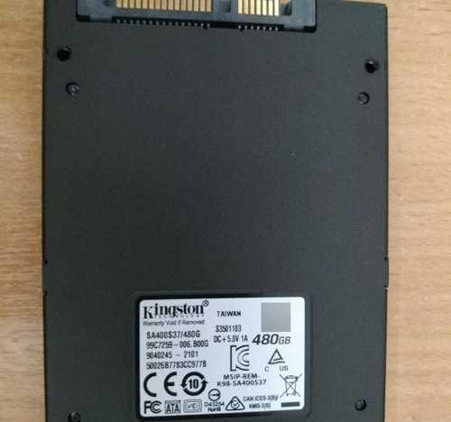 Ssd Kingston a400 480gb