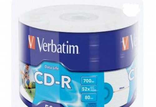 Болванки (cd-r) Verbatim printable 700Mb/80min 49