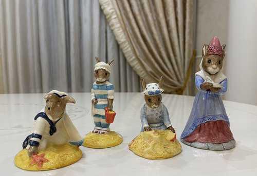 Статуэтки Bunnykins зайцы Royal Doulton Англия