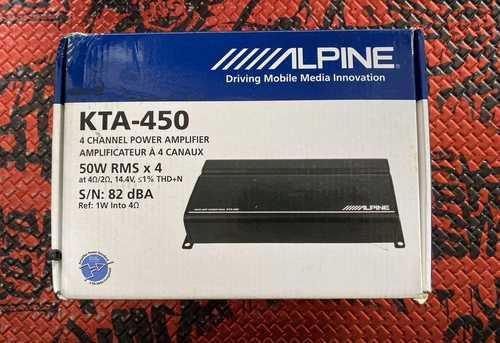 4-канальный усилитель Alpine KTA-450