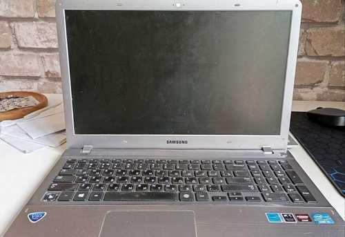 Сломанный ноутбук Samsung NP510R5E
