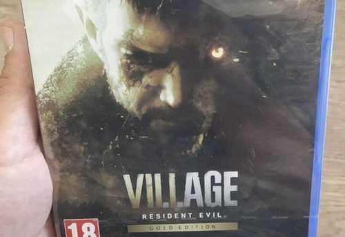 Resident evil village gold edition PS4, русская В
