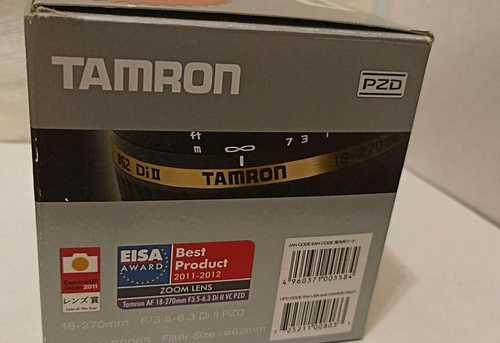 Объектив Tamron 18-270 for Sony