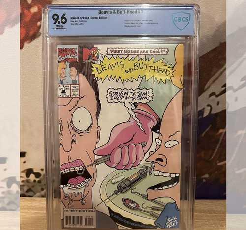 Комикс cbcs 9.6 (CGC) Beavis and Butt-Head (1994)