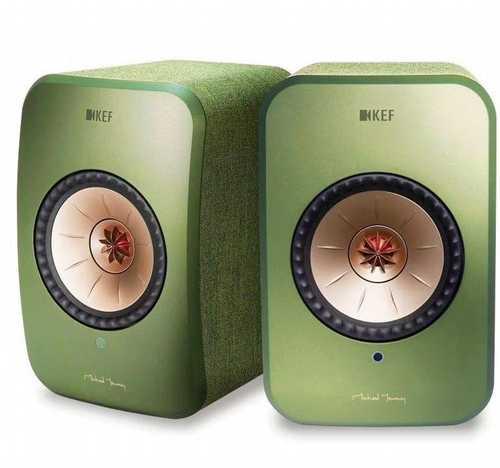 Колонки KEF LSX (зеленый)