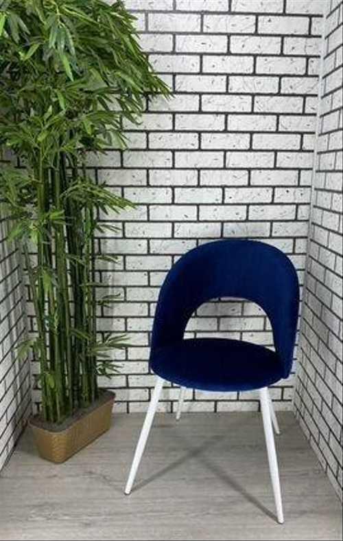 Новый стул "Глория" цвет синий ним 49