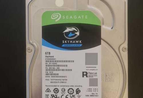 6 тб Seagate SkyHawk ST6000VX001 оригинал