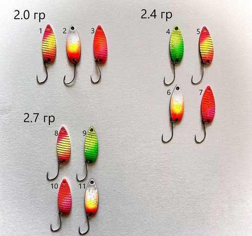 Форелевая блесна Trout Bait Sima 2-2.7 гр