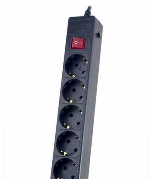 Сетевой фильтр Perfeo Power Plus 5 Sockets 5m