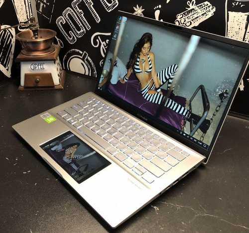 2 Экрана"Asus VivoBook"i5-10th"Nvidia MX250