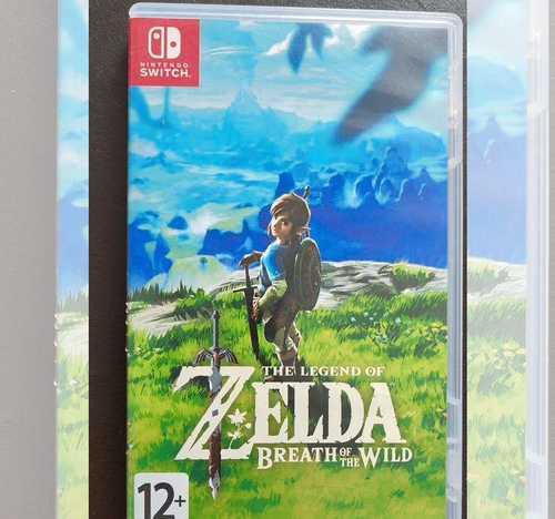 Картридж Zelda breath of the wild nintendo switch