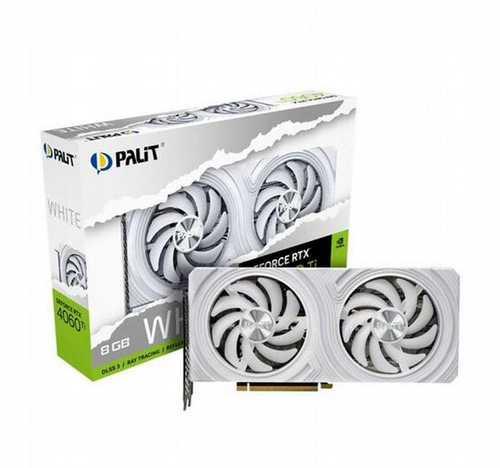 Видеокарта Palit GeForce RTX 4060 Ti White