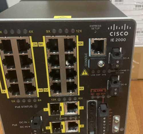 Коммутатор промышленный Cisco ie-2000-16ptc-g-l