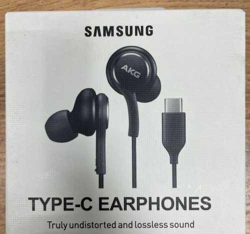 Наушники samsung akg type c