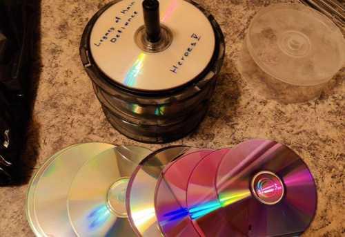 CD, DVD, коробки, подставки