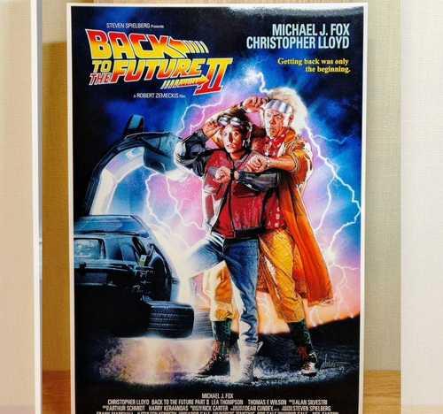 Постер А3 - Back To The Future 2 Назад в будущее 2