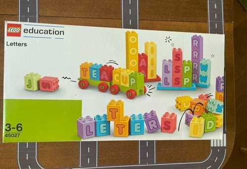 Новое Lego education letters alphabet 45027 10915